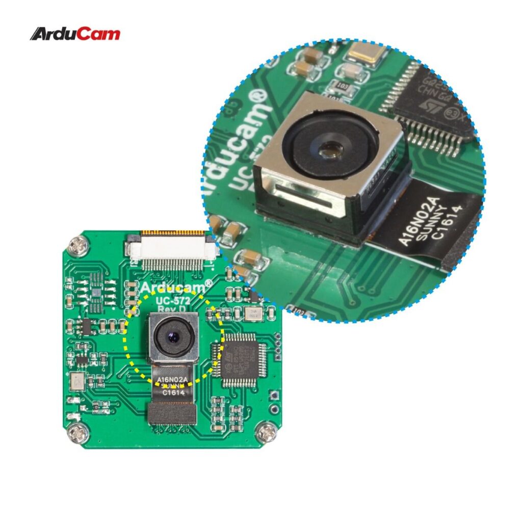 Arducam Pivariety 16MP IMX298 Color Camera Module for RPi 4B, 3B+, 3A ...
